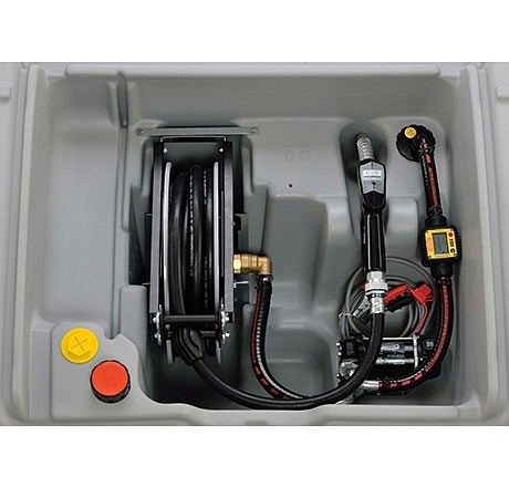 Cemo Dieseltank-Mobil Easy 440L Premium Elektropumpe 12V 40l/min Zähler ...