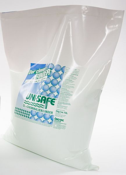 Ökotec UNI-SAFE Öl- und Chemikalienbinder PE-Sack VE: 12 Säcke je 5 kg ...