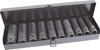 Gambit Impact-Kraft-Steckschlüssel-Satz 1/2" lange Ausführung 071048 ...