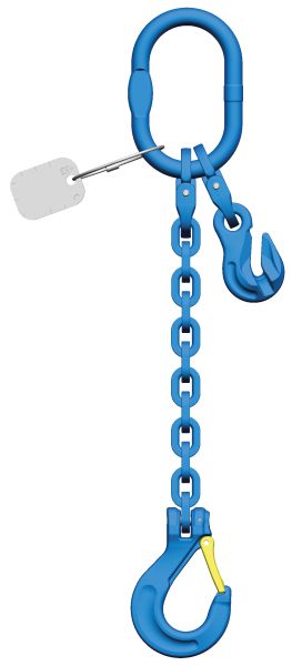 Pewag Anschlagkette mit Verkürzungsmöglichkeit und Kuppellasthaken ...