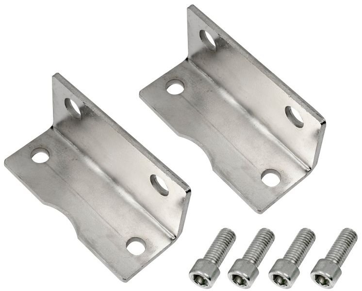 timmer ZTI-BEF-A-200 Fußbefestigung 2 Winkel 4 Befestigungsschrauben ...