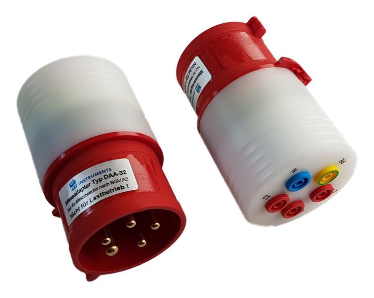 HT Instruments CEE-32A Messadapter (CEE 5 Pol Stecker mit 5 ...