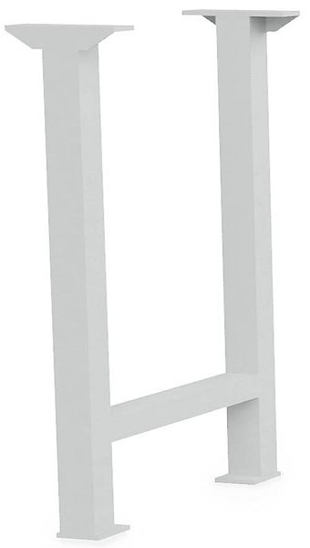 Bedrunka+Hirth Fußgestell aus Vierkantrohr 150 x 650 x 819 mm 03.90.01 ...