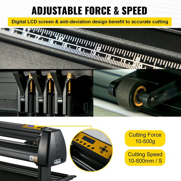 VEVOR Vinyl Schneideplotter 720 mm Vinyl Slogan Schneideplotter Desktop ...