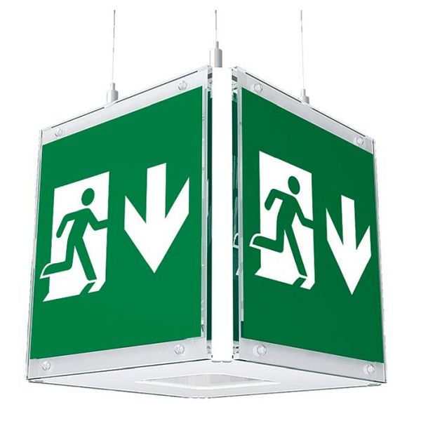 Stein HGS Rettungszeichenwürfel -CUBE-Lux- LED mit Autotest-Funktion ...