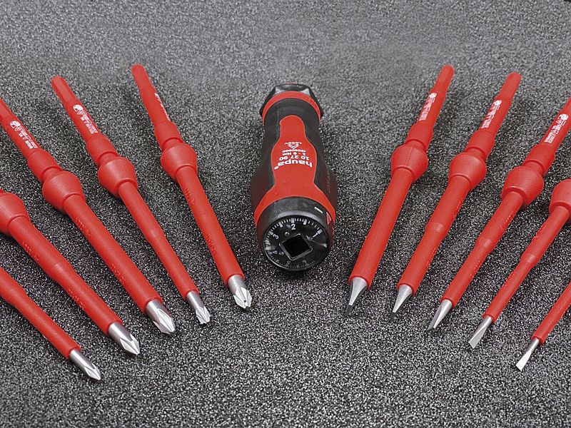 Haupa Drehmomentschraubendreher 2K-VDE-Torque Set PZ 05-35 Nm 102701/PZ-1 günstig ...