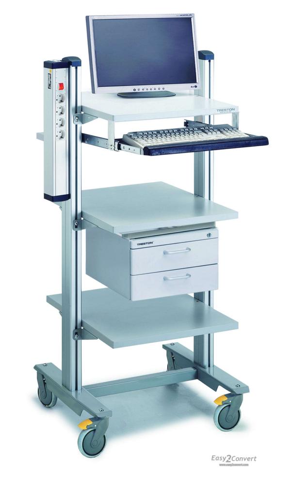 Treston Etagenbord 25 x 650 x 530 mm in ESD-Ausführung TS-605ESD ...