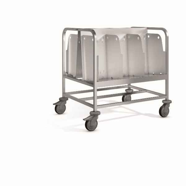 B.PRO TWH 2 H Tellerwagen für 2-seitige Beschickung hohe Ausführung ...