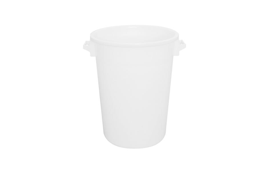 Schneider Kübel Inhalt 100 Liter Material: HD PE weiß mit 2 Griffen ...
