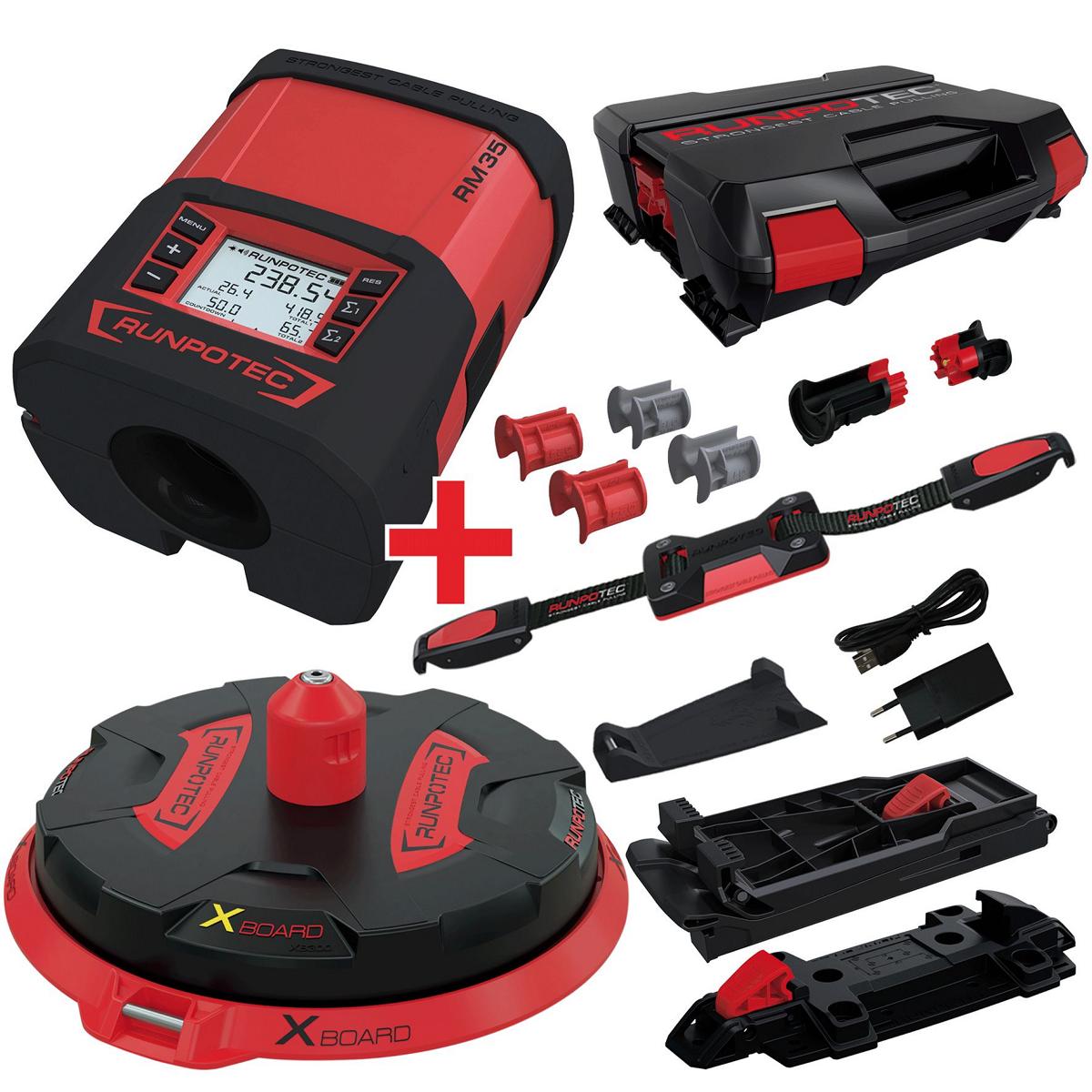 Runpotec RUNPOMETER RM35 + X BOARD XB 300 SET Kabellängenmessgerät ...