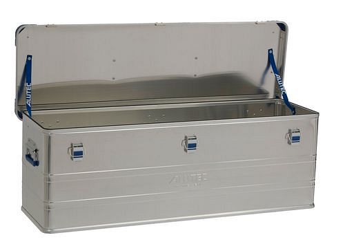 DENIOS Aluminiumbox Industry mit Stapelecken 153 Liter Volumen 144-768 ...