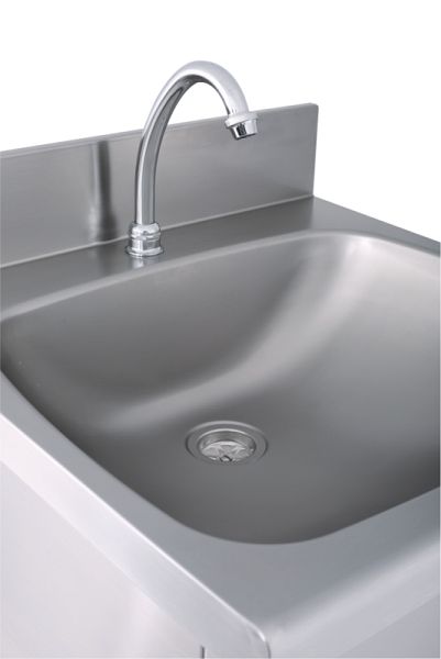KBS Handwaschbecken eckige Form 50x40x85 cm ovales Becken mit ...
