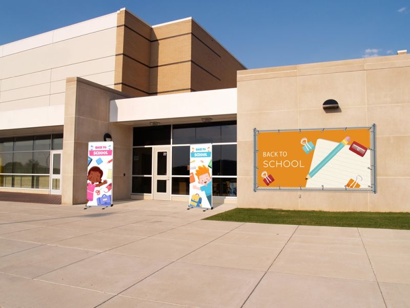 Showdown Displays Zaun-Banner 300 x 100 cm FBG300-100 günstig ...