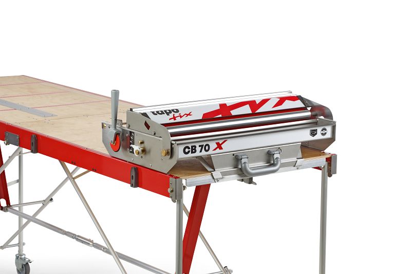 tapo-fix Tapeziergerät Tischgerät für Tapeten und Raufaser bis 56 cm ...