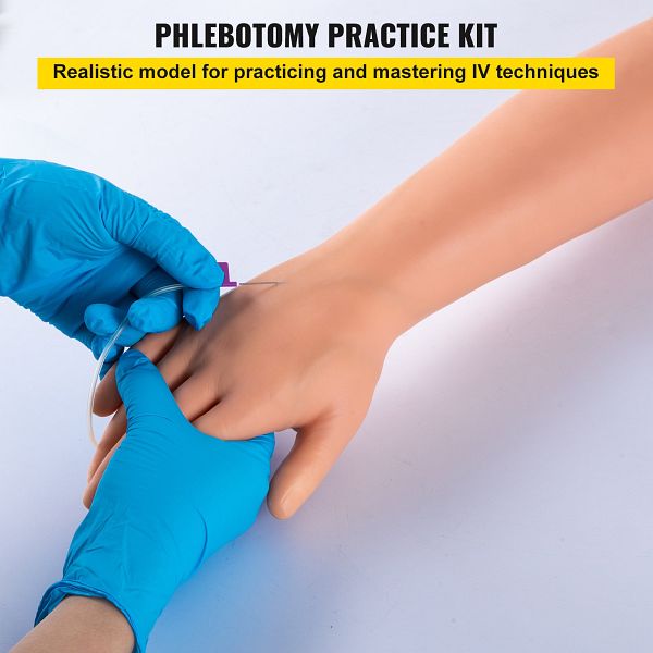 VEVOR IV Übungsarm Modell Blutabnahme Injektionsarm Phlebotomie-Arm ...