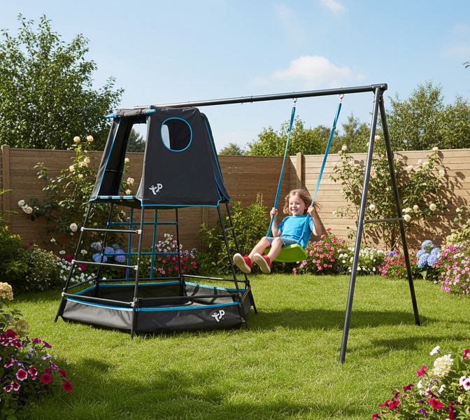 TP Toys Klettergerüst Move Schwarz 119x350x203 cm TP870S1 günstig ...