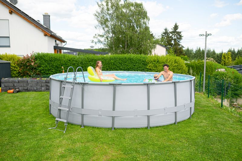Summer Waves Elite Pool Anthrazit Ø549x132 cm PGP4001852B-AN günstig ...