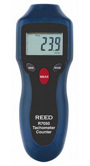 REED Kompakt Tachometer / Drehzahlmesserund Zähler R7050 günstig ...