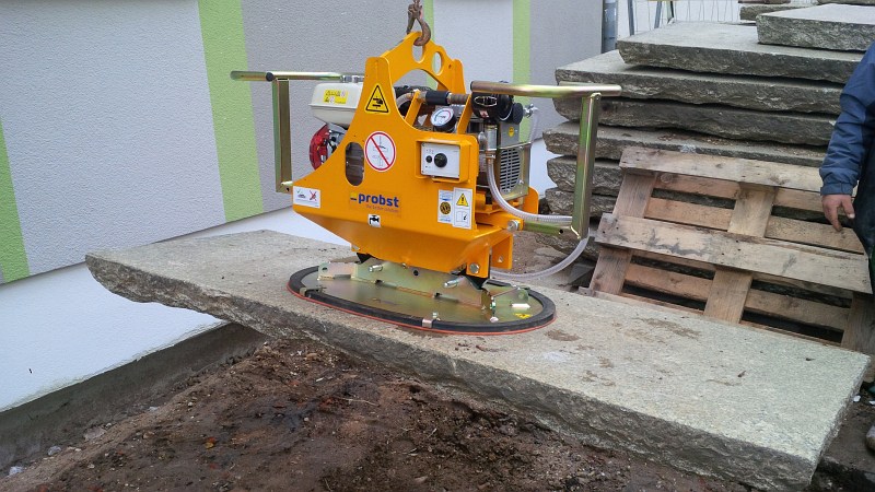 Probst SH-1000-MINI-B Vakuum-Hebegerät mit Benzinmotor ohne Saugplatte ...