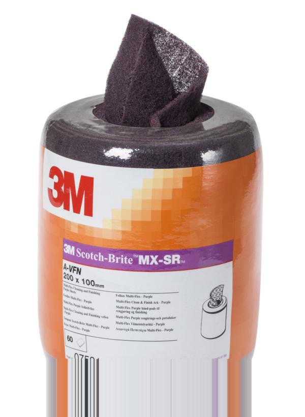 3M Scotch-Brite Multi-Flex Handpad MX-SR 200 mm x 100 mm A VFN VE: 4 ...