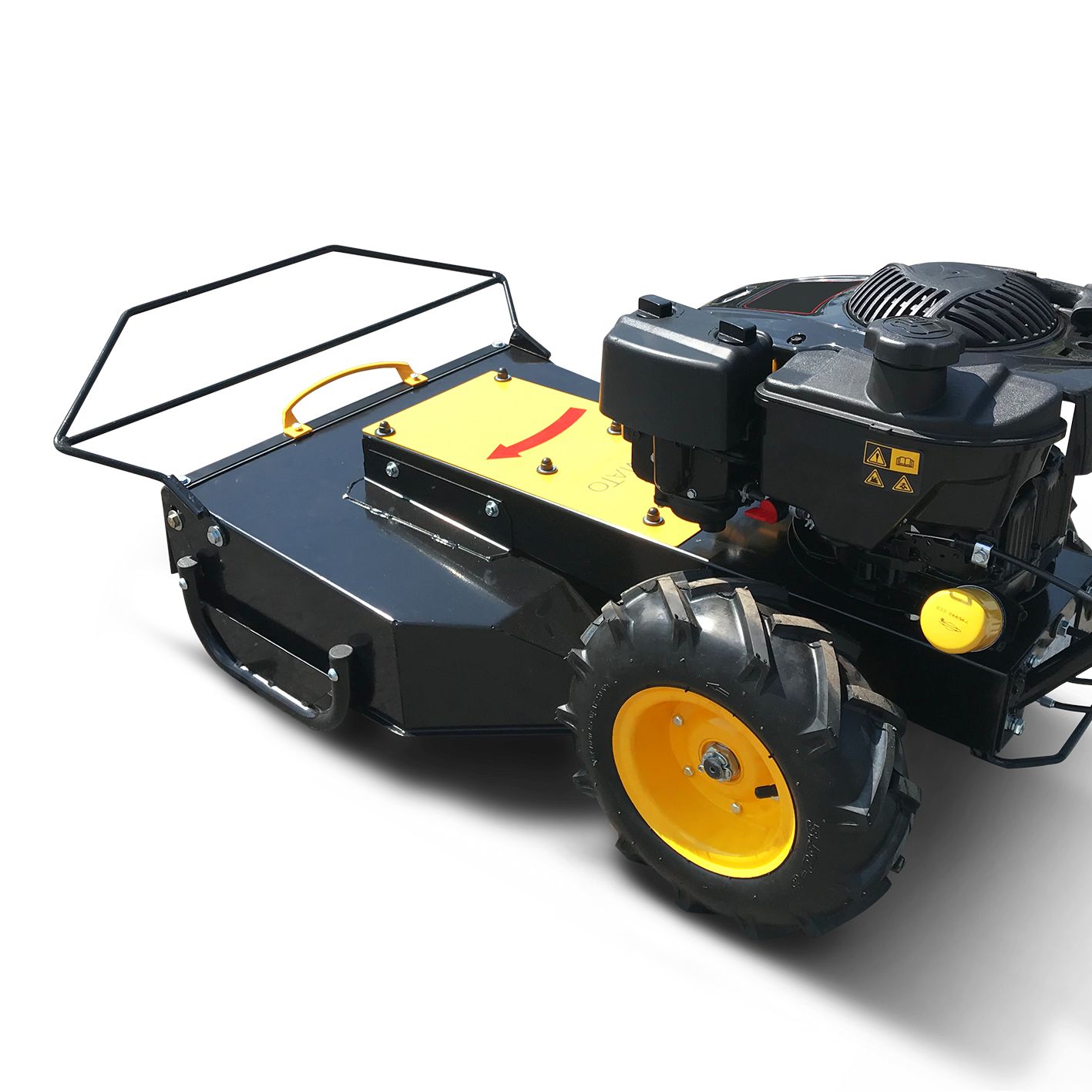 BAMATO Mulchmäher mit RATO R225 Motor und OREGON Mulchmesser ...