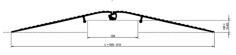 Altec Schwellenbrücke SBA Länge: 610 mm Breite: 1000 mm 30710001 ...